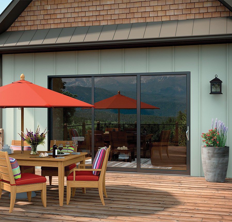 Stacking Glass Walls in Aluminum Clad Wood - Certified Dealer for ...